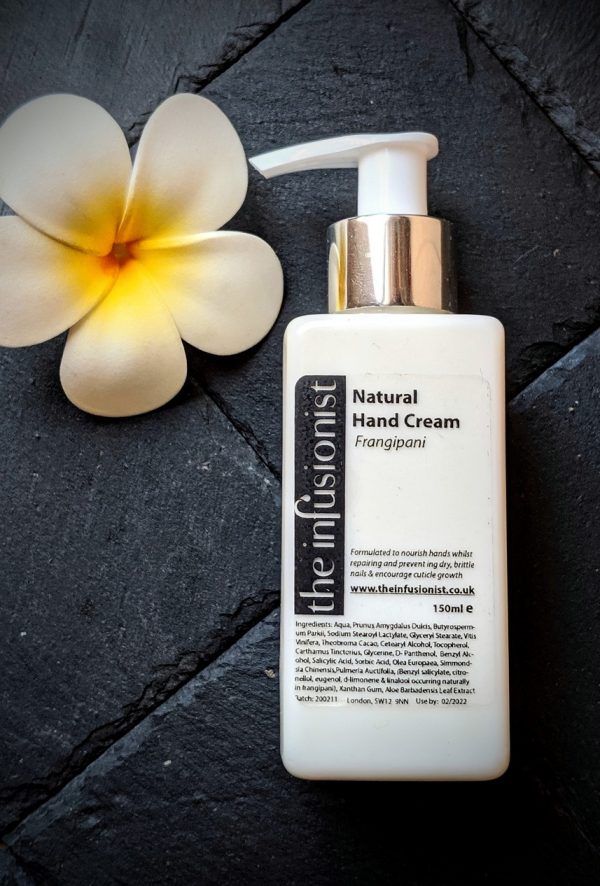 Natural Hand Cream - Frangipani - The Infusionist