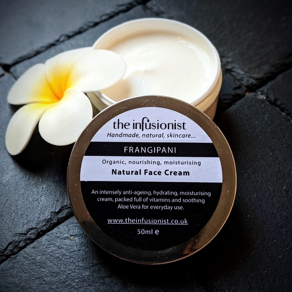 Natural Face Cream - Frangipani - The Infusionist